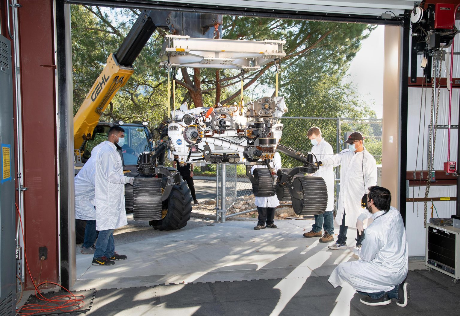 NASA’s OPTIMISM – Upgraded Perseverance Mars Rover Twin – Begins ...