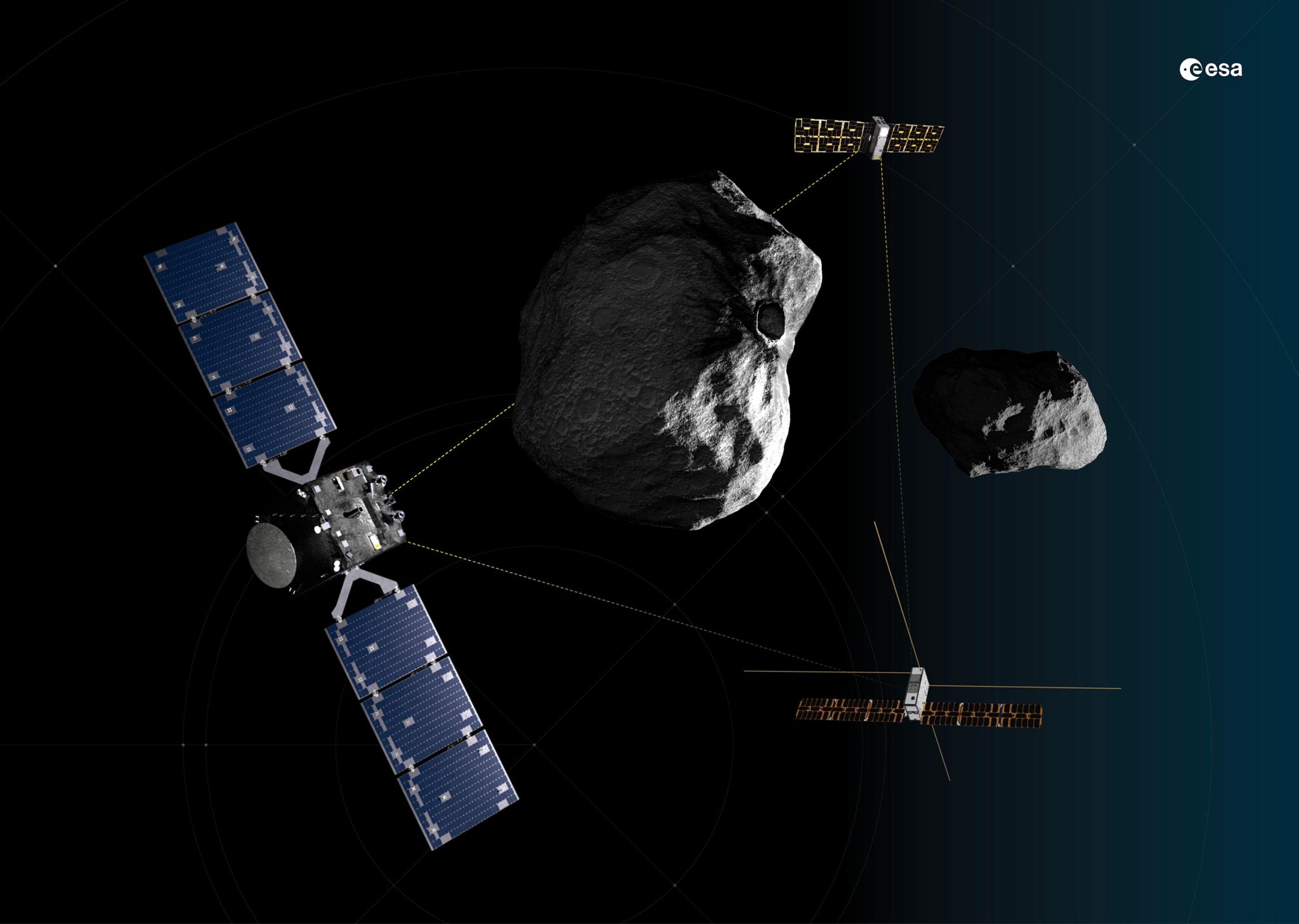 Planetary Defense Mission: Hera Launches for Asteroid Crash Scene ...