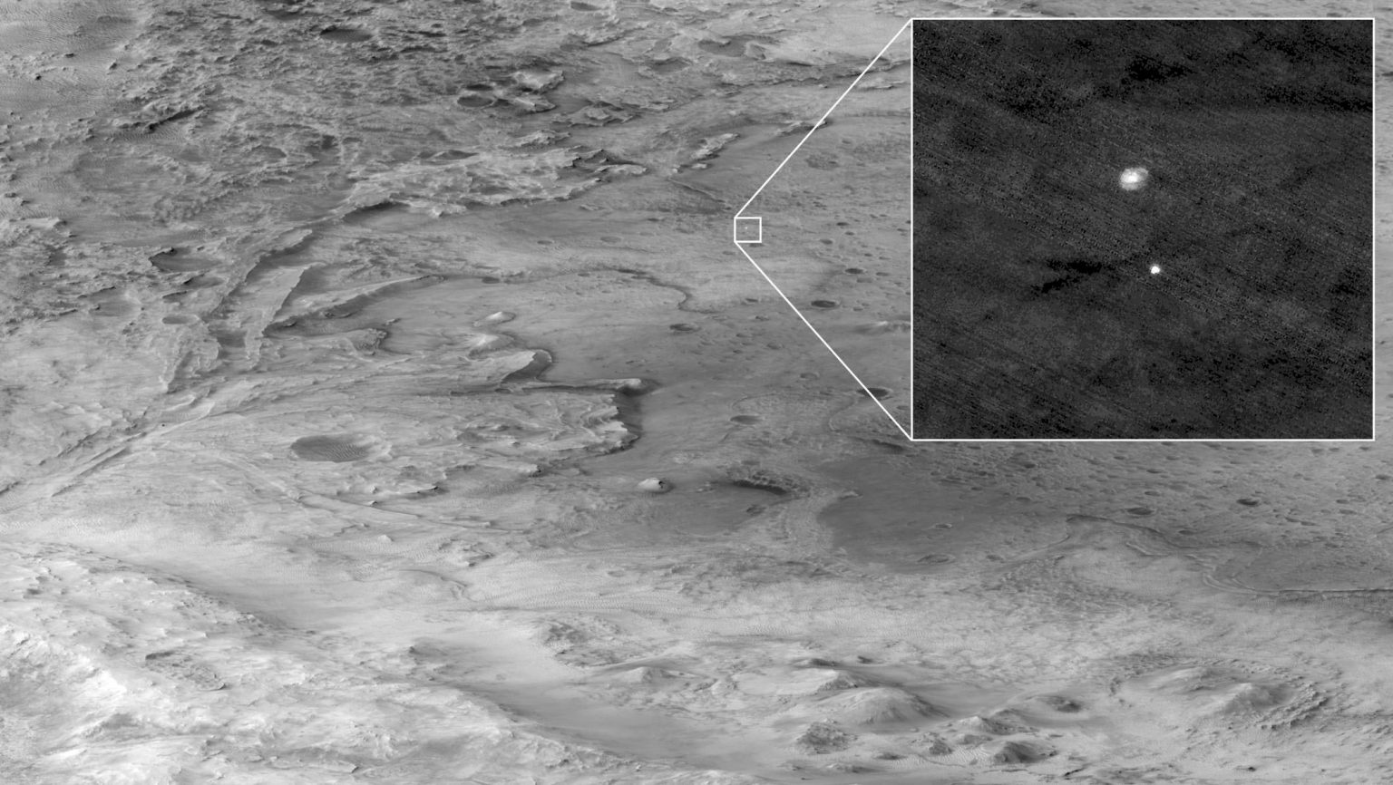 NASA’s Mars Reconnaissance Orbiter Captures Images of China’s Rover ...