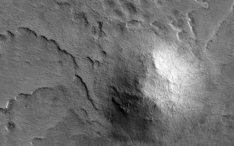 New HiRISE Image Views a Hill in the South Polar Region of Mars