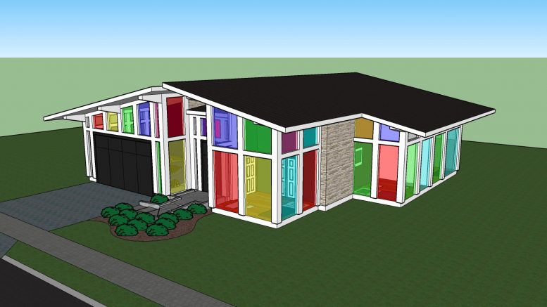 Luminescent Solar Waveguide Windows Generate Energy From Inside and Out