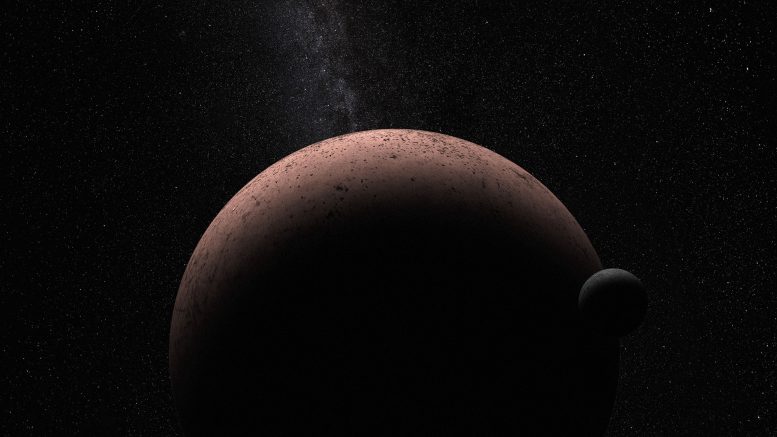 Hubble Reveals Moon Around a Dwarf Planet in the Kuiper Belt
