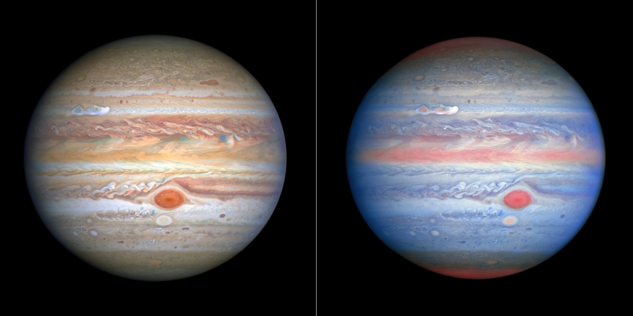 Hubble Captures Crisp New Portrait of Jupiter’s Turbulent Storms Raging ...