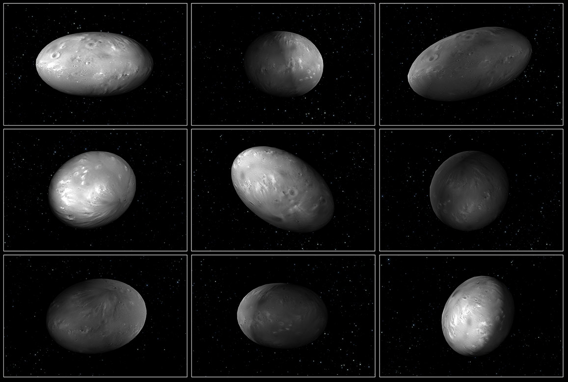 Hubble Reveals That Two of Pluto’s Moons Wobble Unpredictably