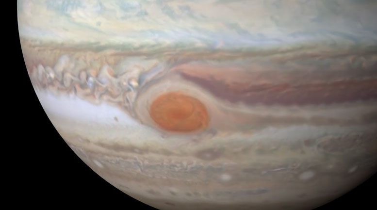 NASA's Hubble Telescope Captures Close-up Portrait of Jupiter