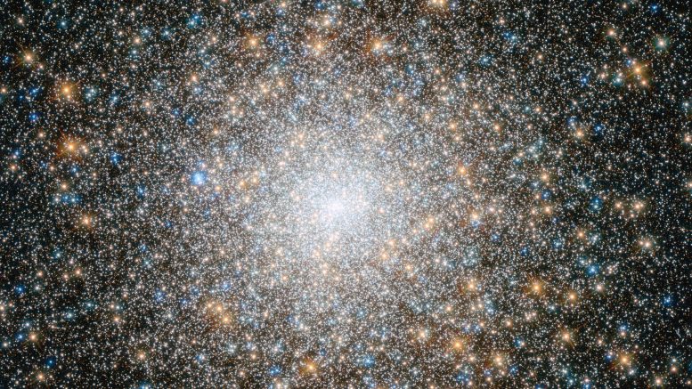 Hubble Views Open Cluster NGC 411