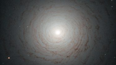 Hubble Views Lenticular Galaxy NGC 1222