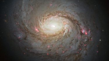 Newly Released Hubble Image of Spiral Galaxy Messier 96