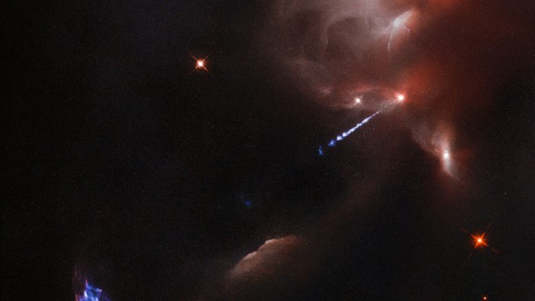 Stellar Tantrum: An Energetic Outburst From an Infant Star Streaks ...