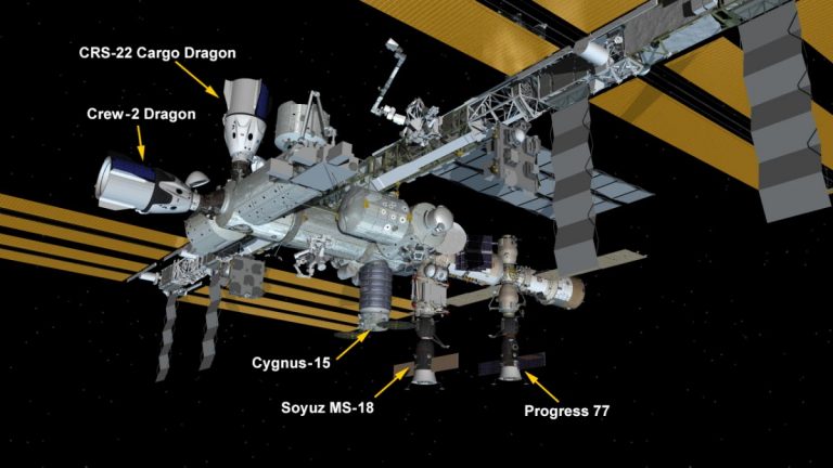 SpaceX Cargo Craft Docks to International Space Station