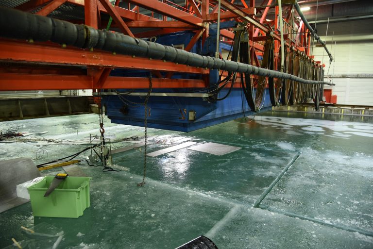 Testing at the World's Largest Indoor Ice Tank Shows Warm Ice May ...
