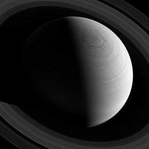 Cassini Views Saturn's Hexagonal Shaped Jet Stream