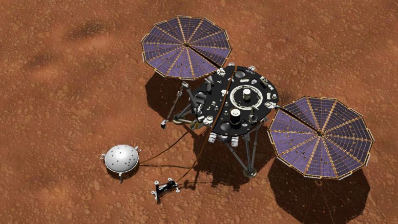 At Last! NASA InSight’s “Mole” Is Out of Sight, Below the Surface of Mars