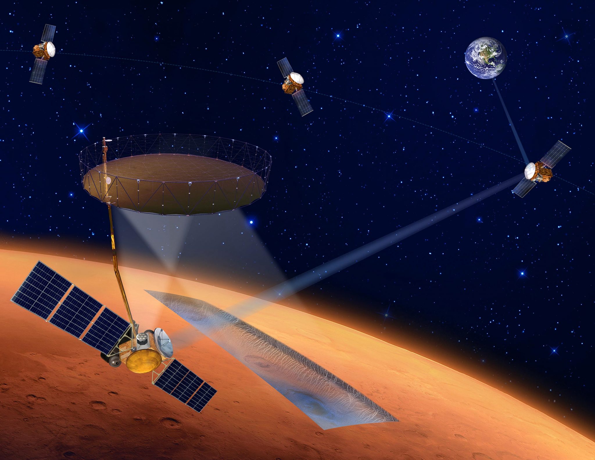 NASA and International Partners Assess Mission to Map Ice on Mars