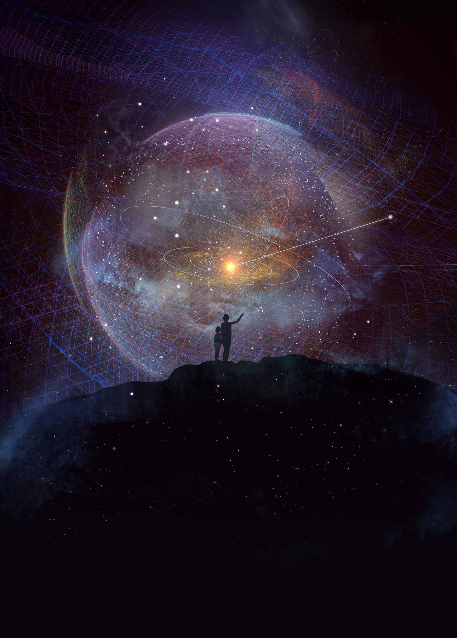 Probing Deep Space With a New Interstellar Spacecraft