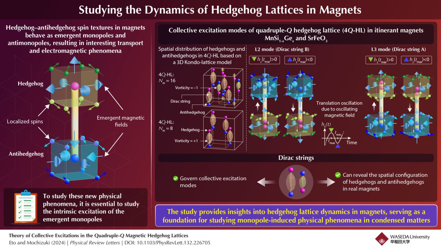 From Theory to Reality: Scientists Unveil Quadruple-Q Hedgehog Lattices