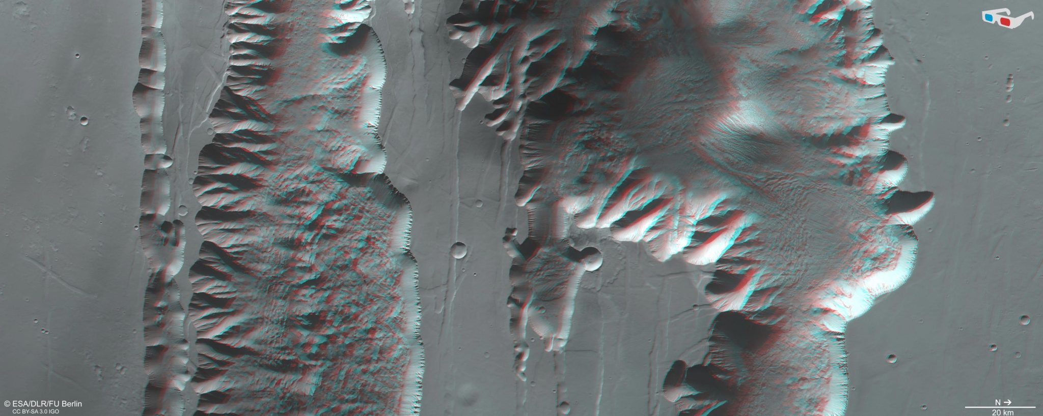 The “Grandest Canyon” in the Solar System: Mars Express Captures ...