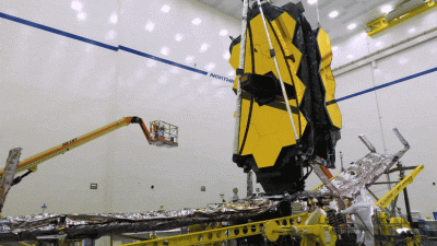 Webb Space Telescope’s Deployable Tower Assembly Extends in Space