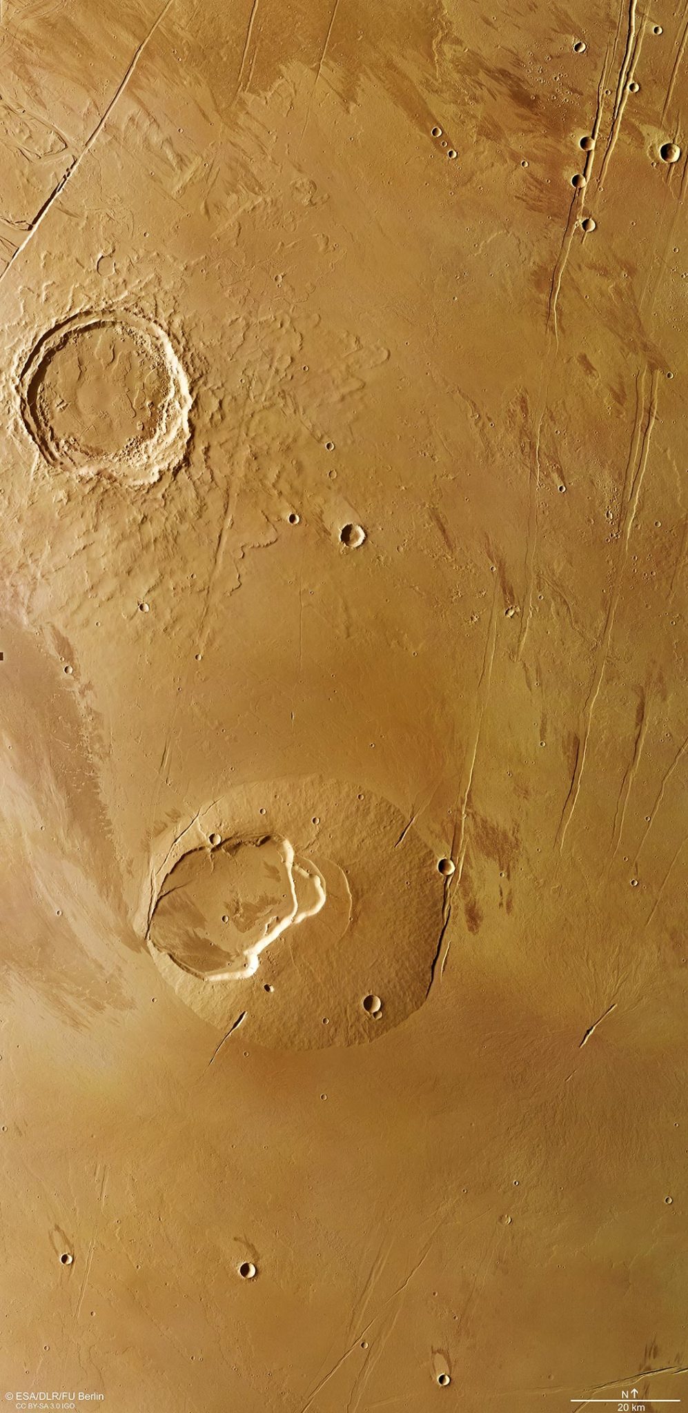 Mars Express: Making a Splash in a Lava Sea
