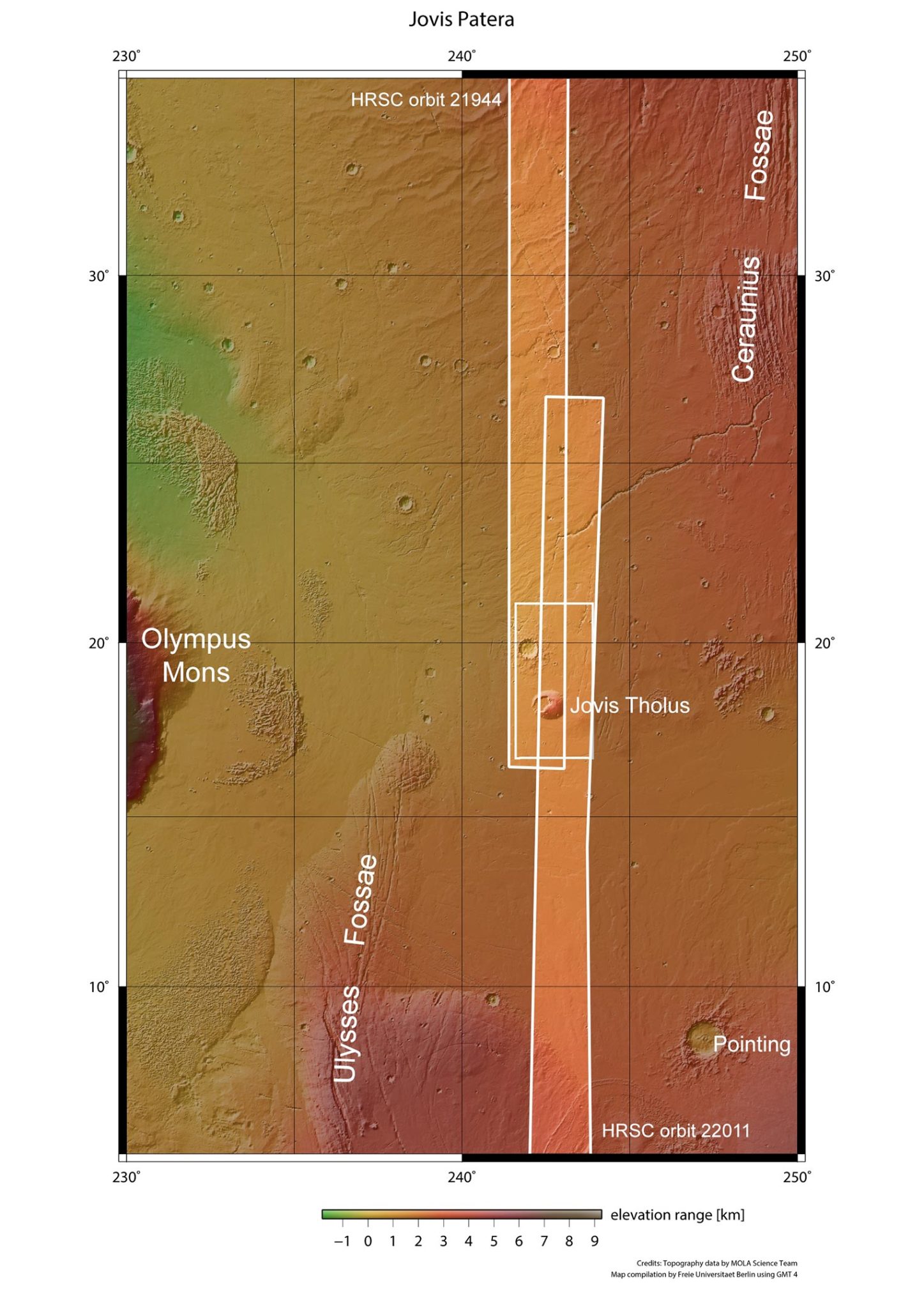 Mars Express: Making a Splash in a Lava Sea