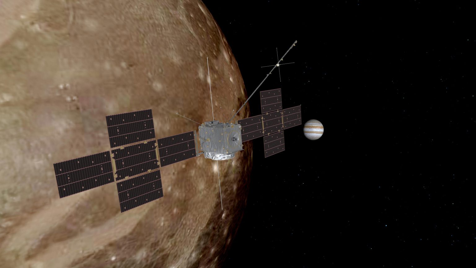 Hubble Reveals Underground Ocean on Jupiter's Moon Ganymede