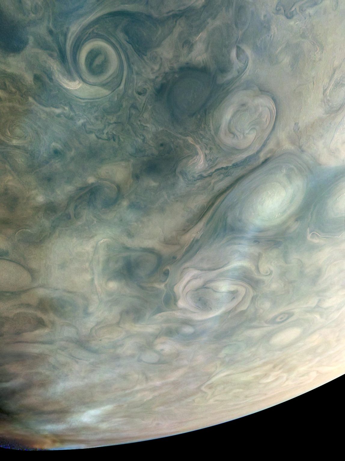 Stunning Image of Jupiter’s Atmosphere Captured by NASA’s Juno ...