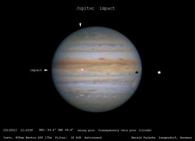 Something Big Just Crashed Into Jupiter!