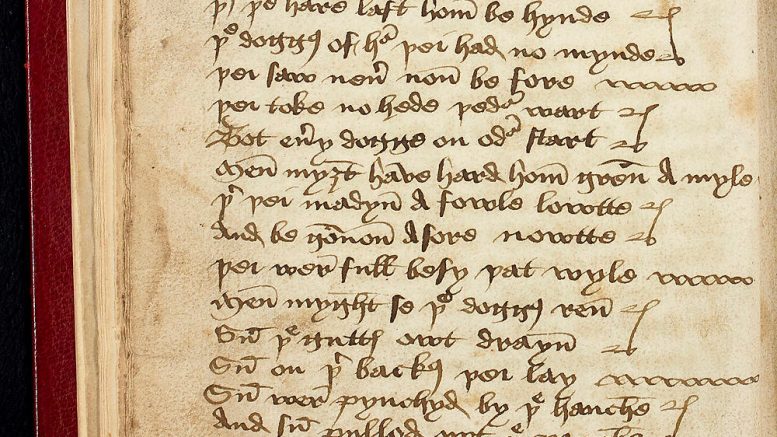 Students Discover Hidden 15th-Century Text on Medieval Manuscripts