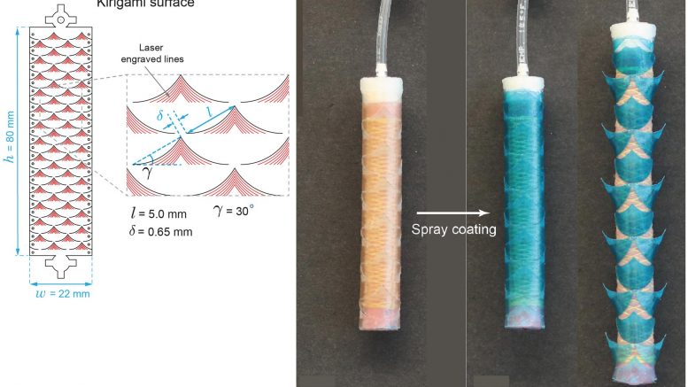 New Kirigami (Folded Paper) Designs Support 14,000 Times Their Own Weight