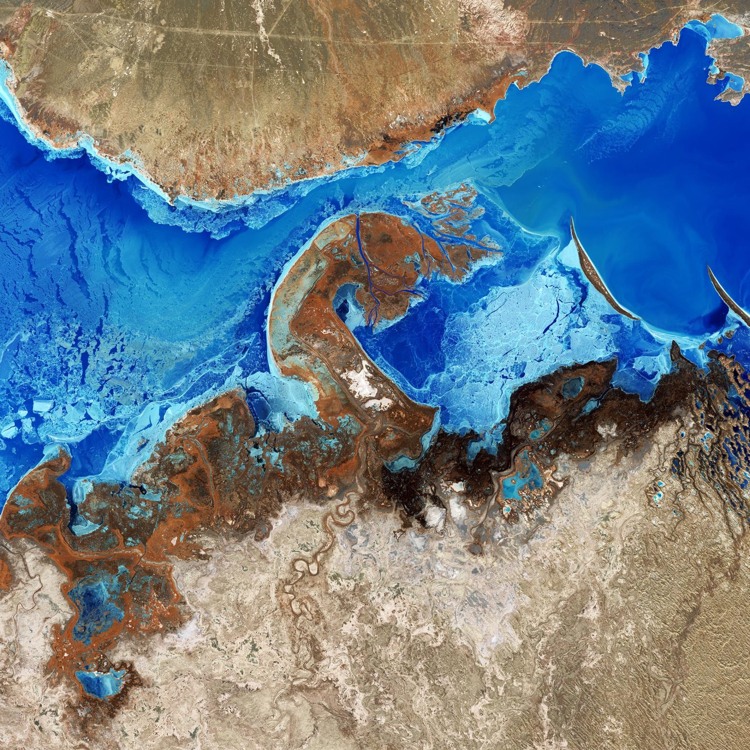 Exploring Earth From Space: Lake Balkhash – The Largest Lake in Central ...