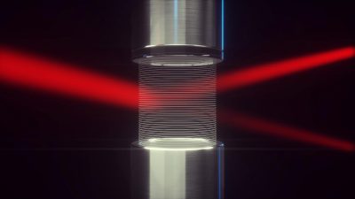 Sound Controls Light: Deflecting Laser Beams Using Air
