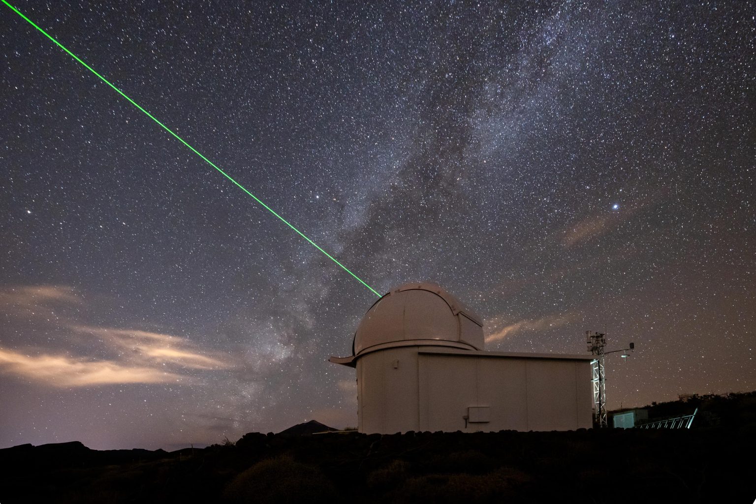 Protecting Modern Life: New Laser Station Lights the Way To Space ...