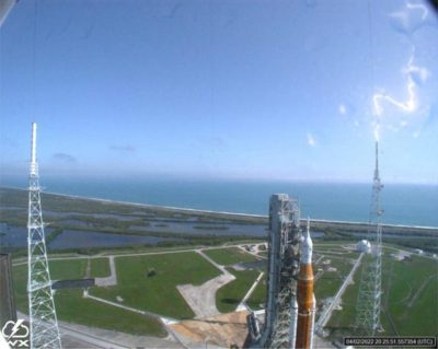 NASA Artemis I Launch Countdown Commences, Team Assessing Lightning ...