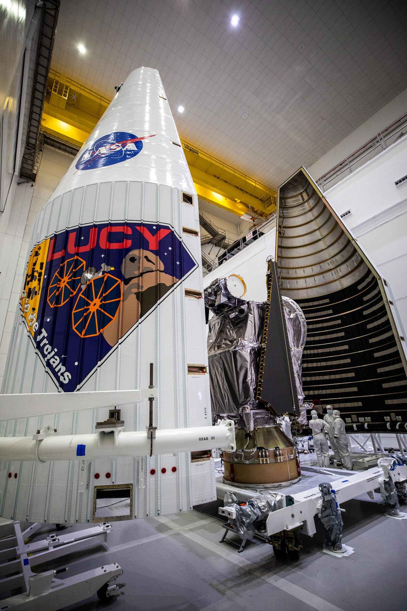 NASA’s Daring Lucy Mission to Jupiter’s Trojan Asteroids Poised To Launch