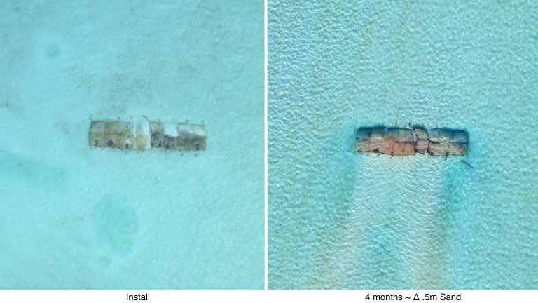 Harnessing Wave Power to Rebuild Islands and Combat Sea-Level Rise