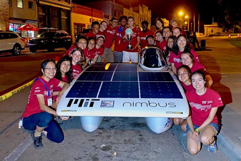 MIT's Nimbus Solar Car Wins 2021 American Solar Challenge