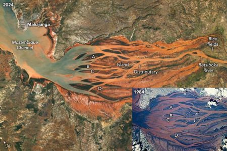 Madagascar’s River Turns Red: Astronaut Images Reveal the Stunning ...