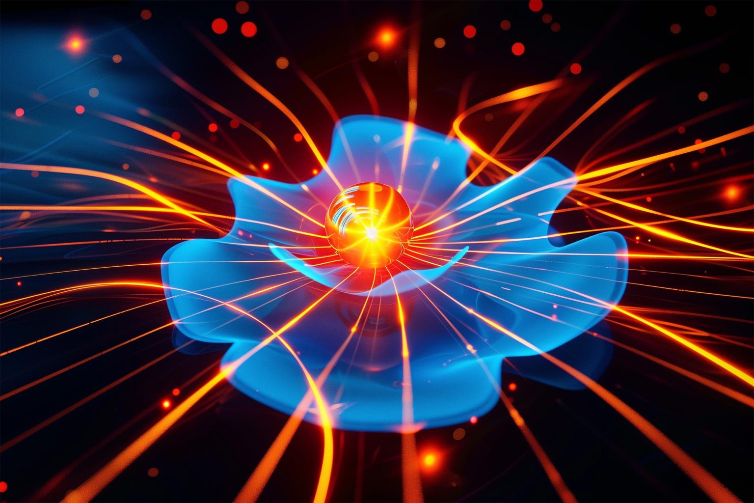 Magnetic Microflowers Amplify Fields and Transform Sensors