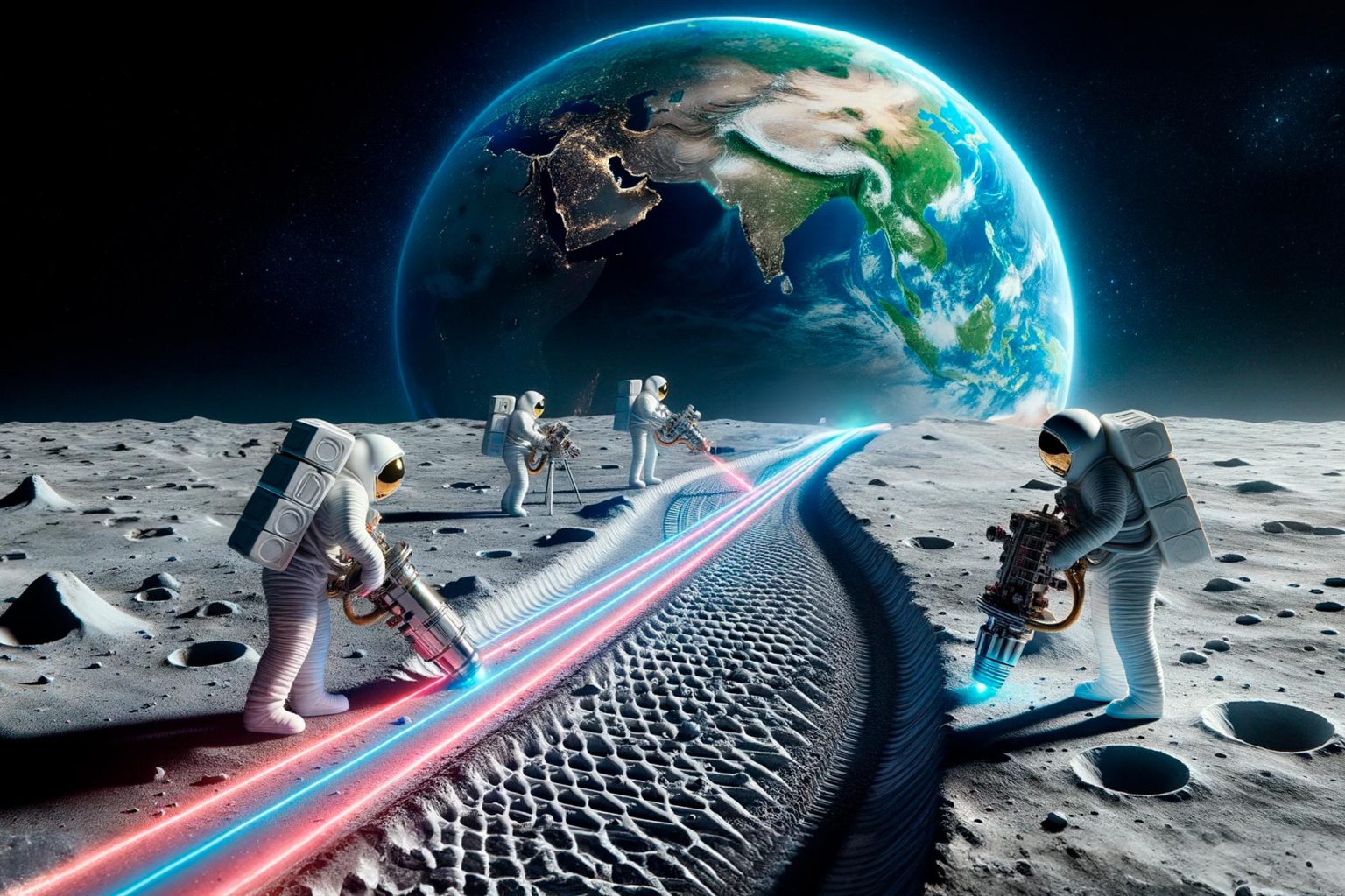 Paving the Moon: A New Laser Approach to Creating Lunar Roads and ...