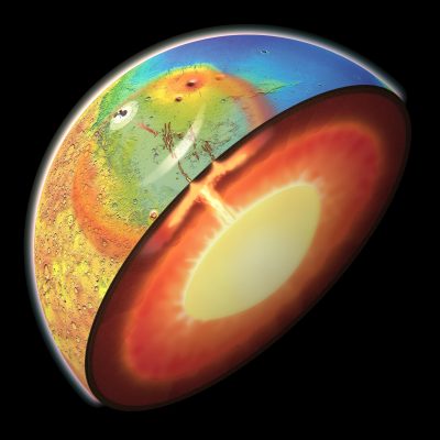 Surprising Martian Discovery: Massive Mantle Plume Pushing the Surface ...