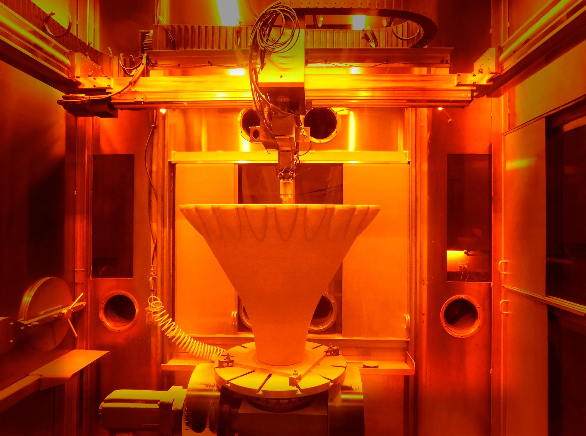 NASA’s RAMFIRE: 3D-Printed Rocket Nozzle a Giant Leap for Deep Space ...