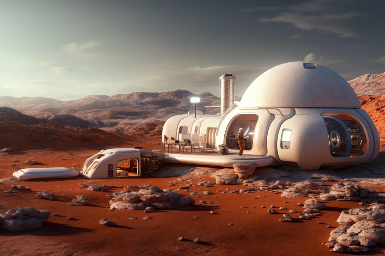 Deep Underground Tunnels Could Hold the Key to Habitability on Mars