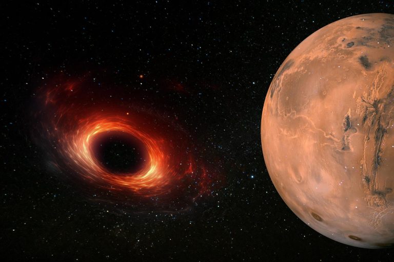 Dark Matter Decoded: Primordial Black Holes and Mars’ Mysterious Wobble