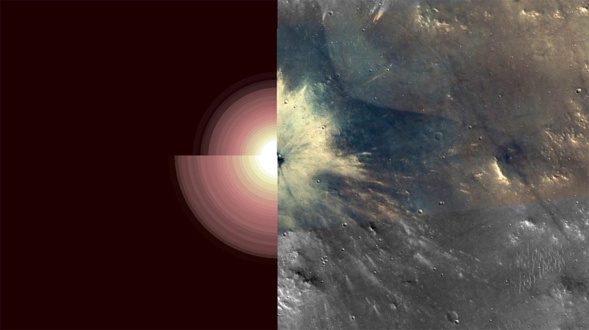 Cosmic Smash-Ups Expose Mars’ Hidden Ice and Rock Layers