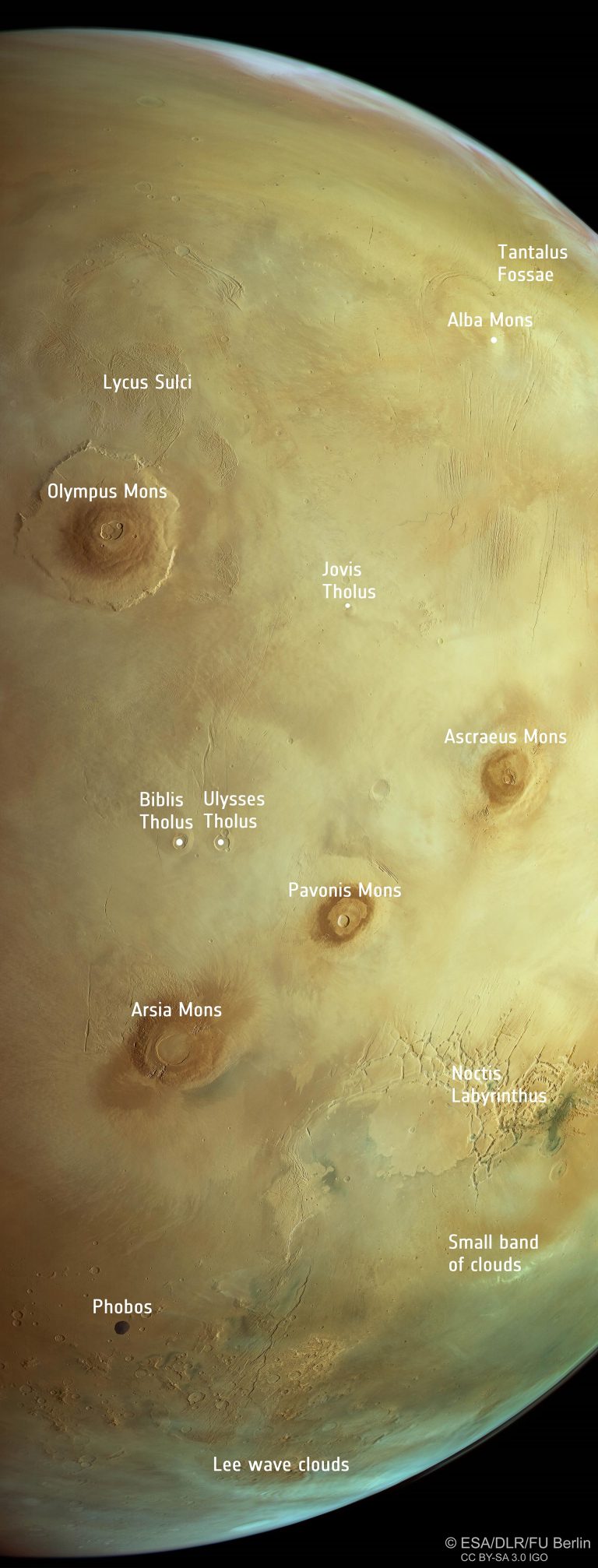 Mars Express Marks 25,000 Orbits With a Spectacular Martian Showcase