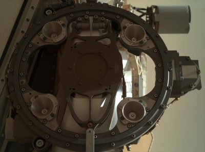 Docking the Robotic Arm on NASA's Mars Perseverance Rover