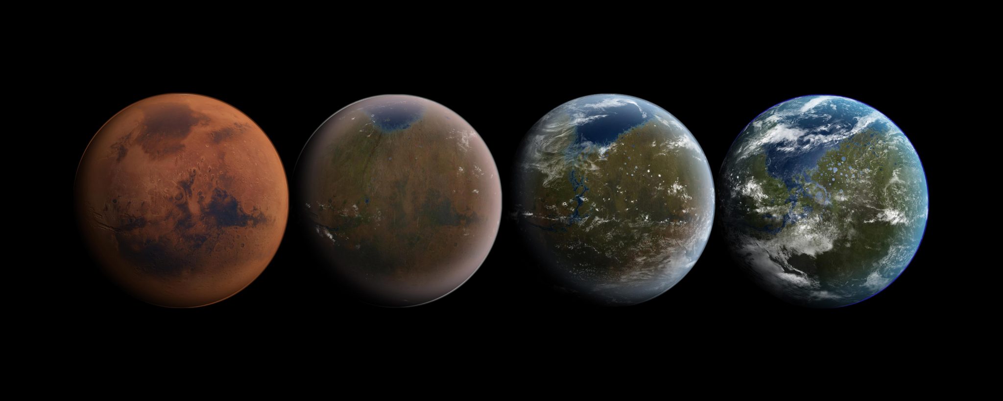 Making Mars Livable: Efficient Terraforming With Engineered Nanoparticles