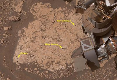 NASA’s Curiosity Mars Rover Takes Selfie With “Mary Anning” on the Red ...