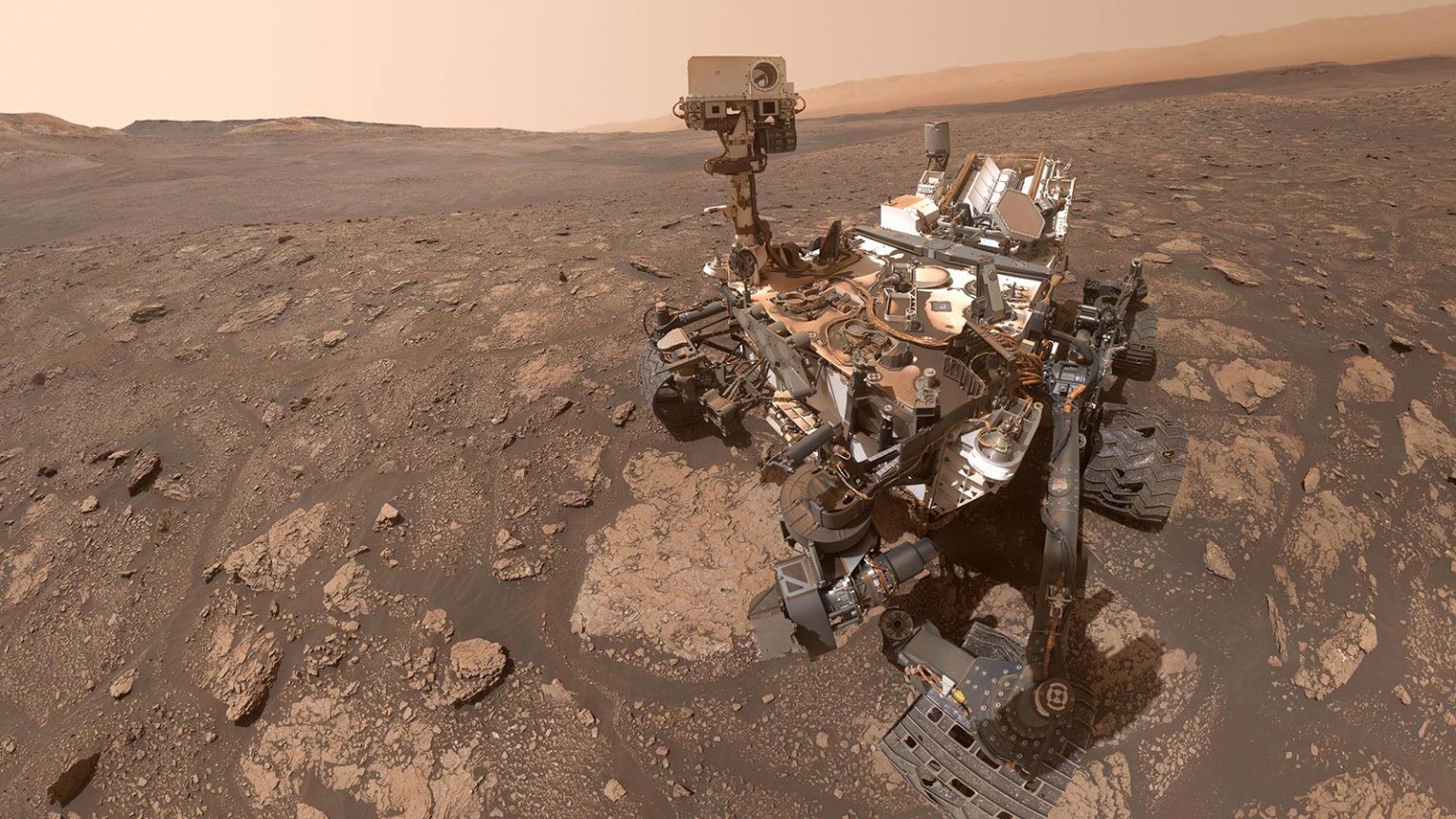 NASA’s Curiosity Mars Rover Takes Selfie With “Mary Anning” on the Red ...