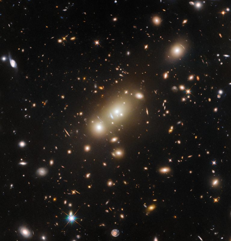 Cosmic Leviathan Unveiled: Hubble Space Telescope Captures Truly ...
